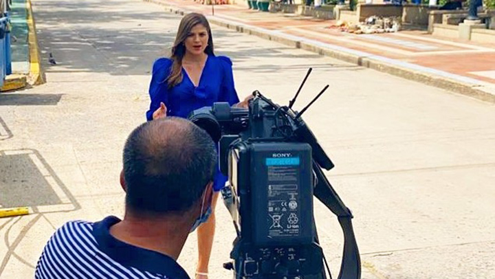 El nuevo reto de la cucuteña Lina Sandoval, cubrir las noticias políticas de RCN