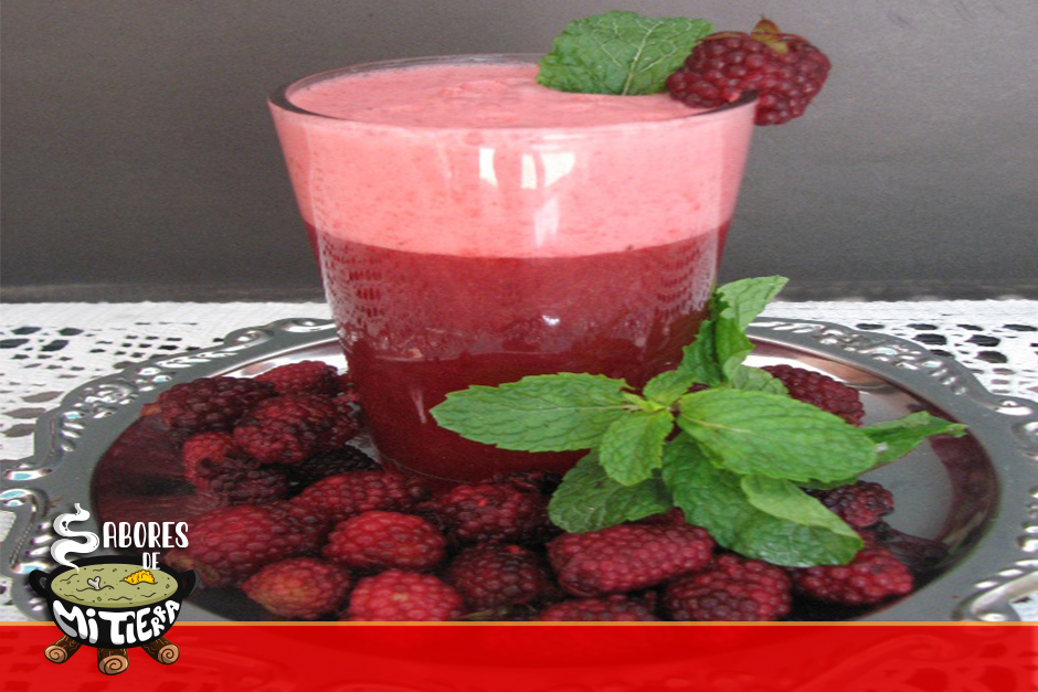 Jugo de mora